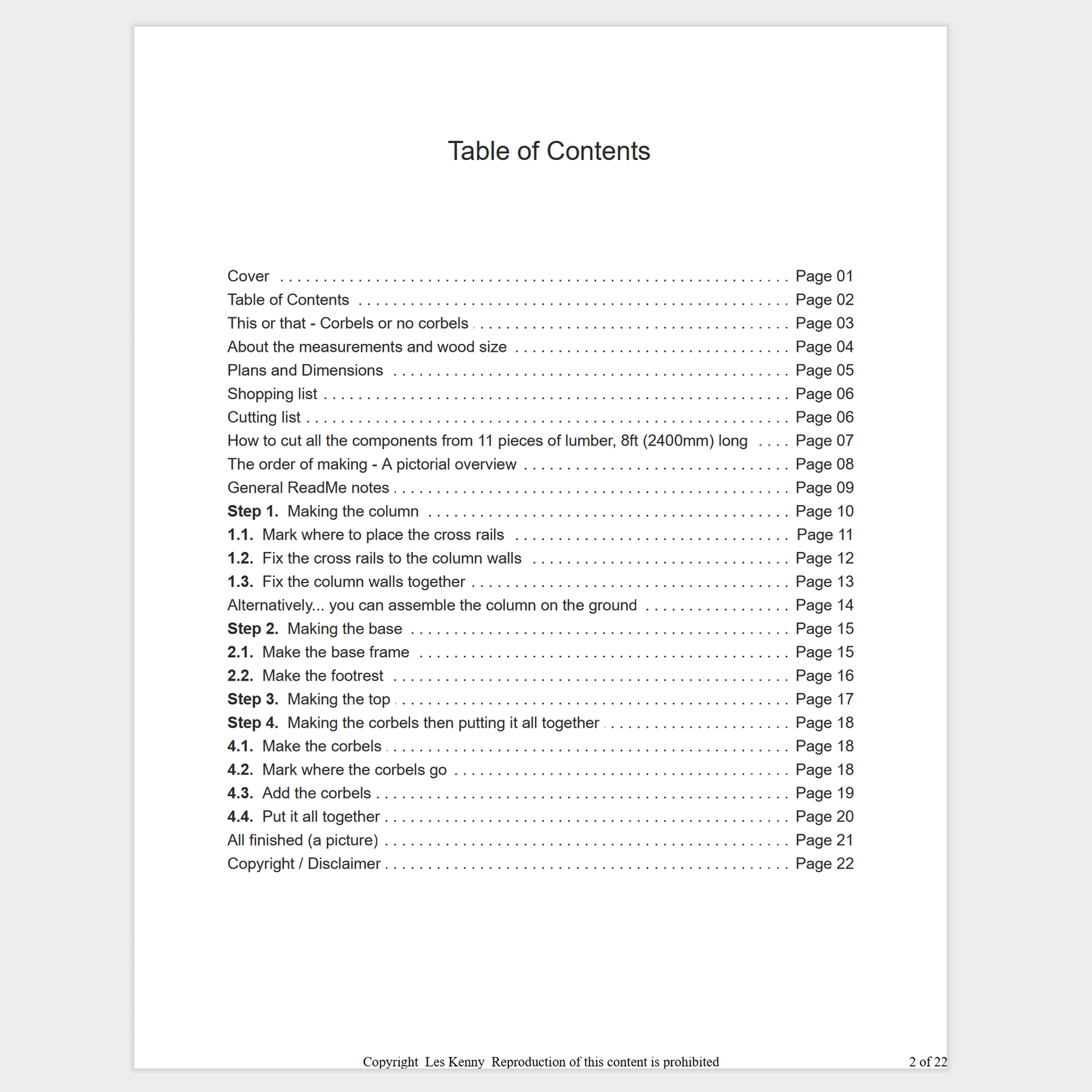 DIY plans to build an outdoor bar or pub table 33" (840mm) square ...