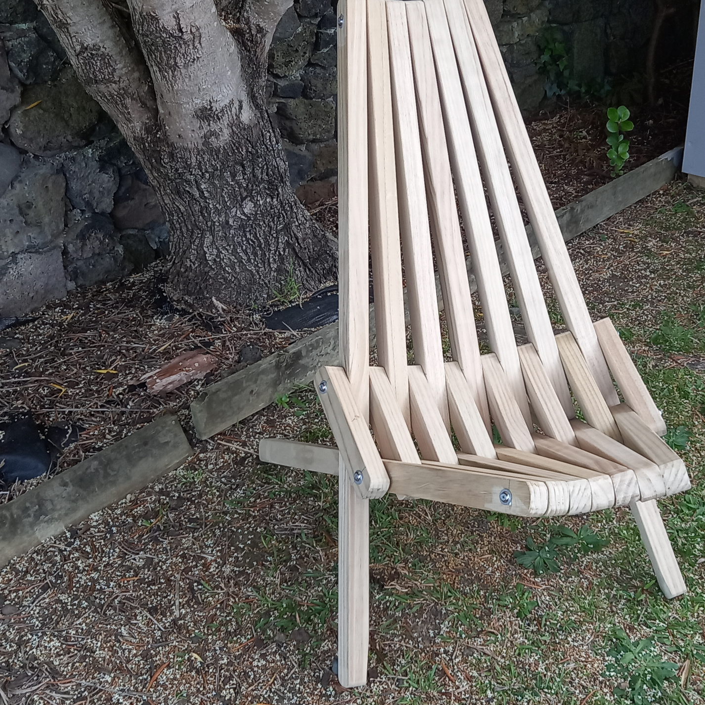 DIY plans to build a folding stick (Camoda) chair – Kenny's Yard ...